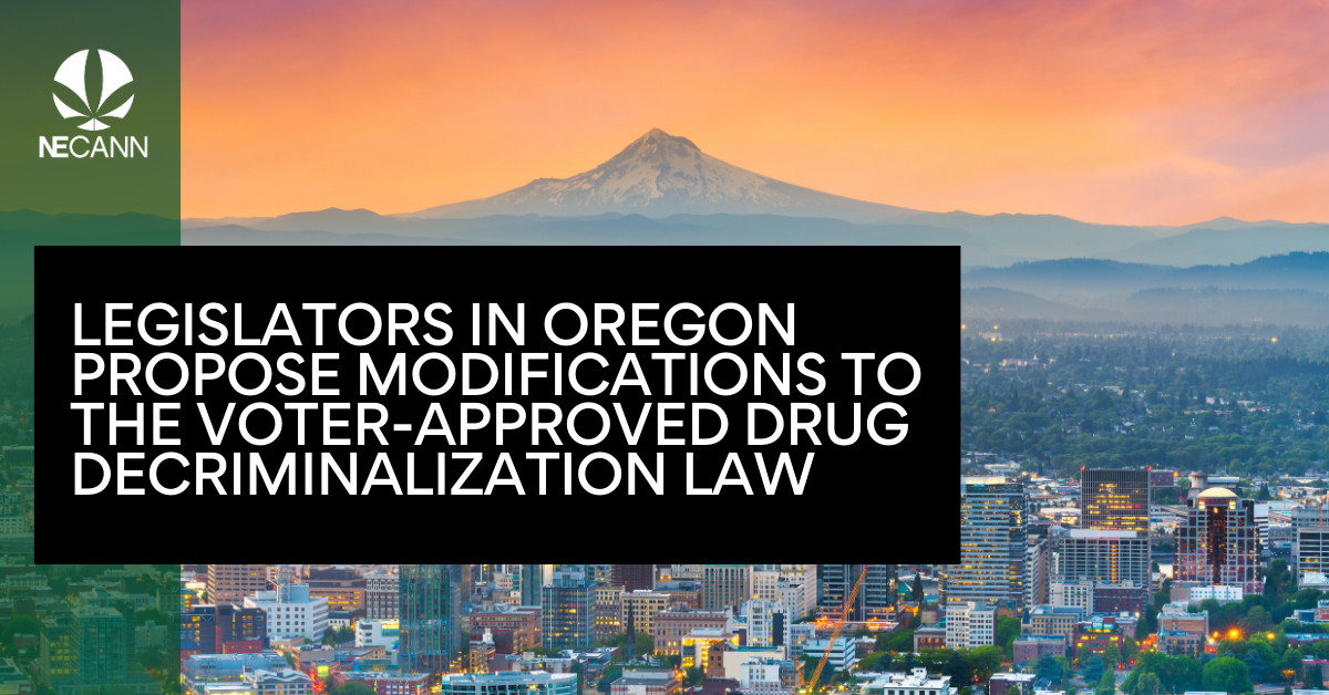OR Senators To Change Drug Decriminalization Law | NECANN